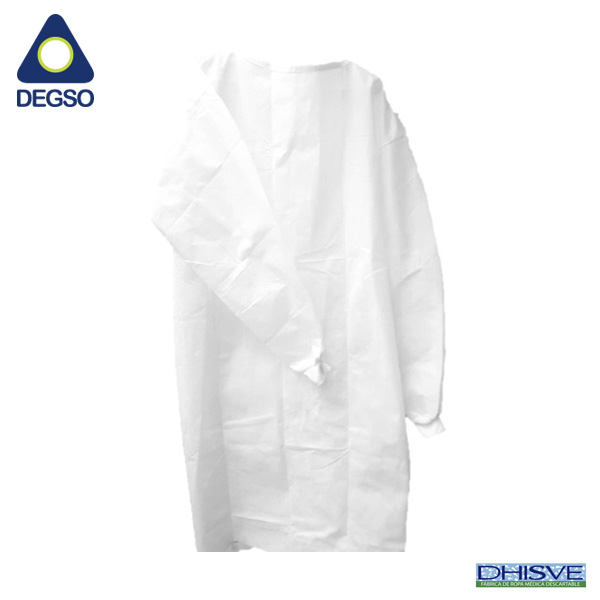 Mandil Desechable Manga Larga Con Puño | DEGSO